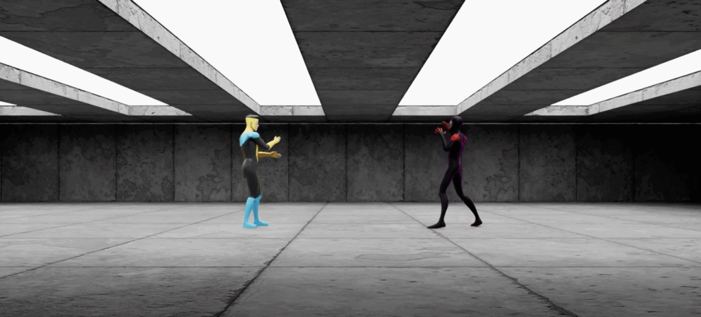 Invincible vs Spiderman - VIDU